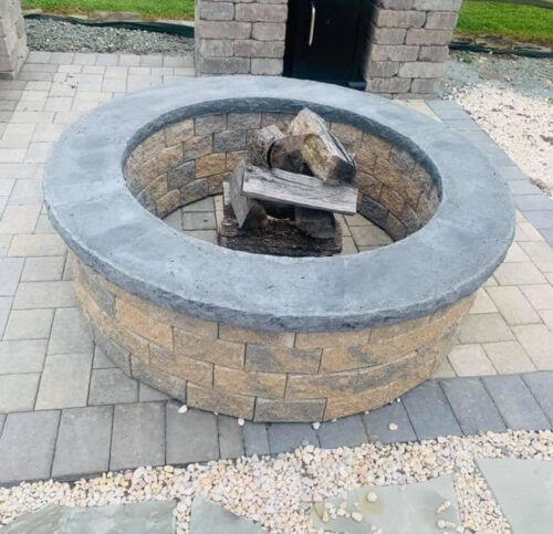 Fire Pit Ring Topper - Triple R Landscaping