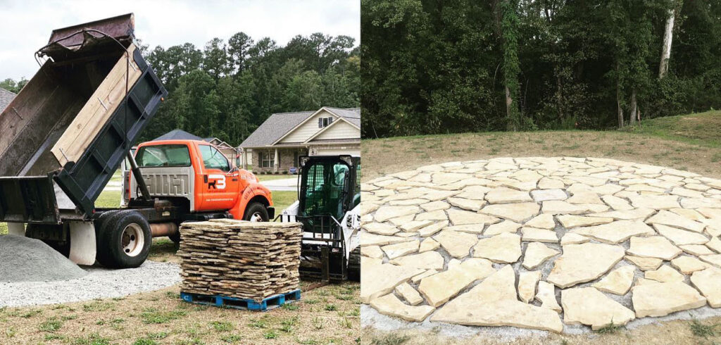 Hardscape Installation Services - Triple R Landscaping