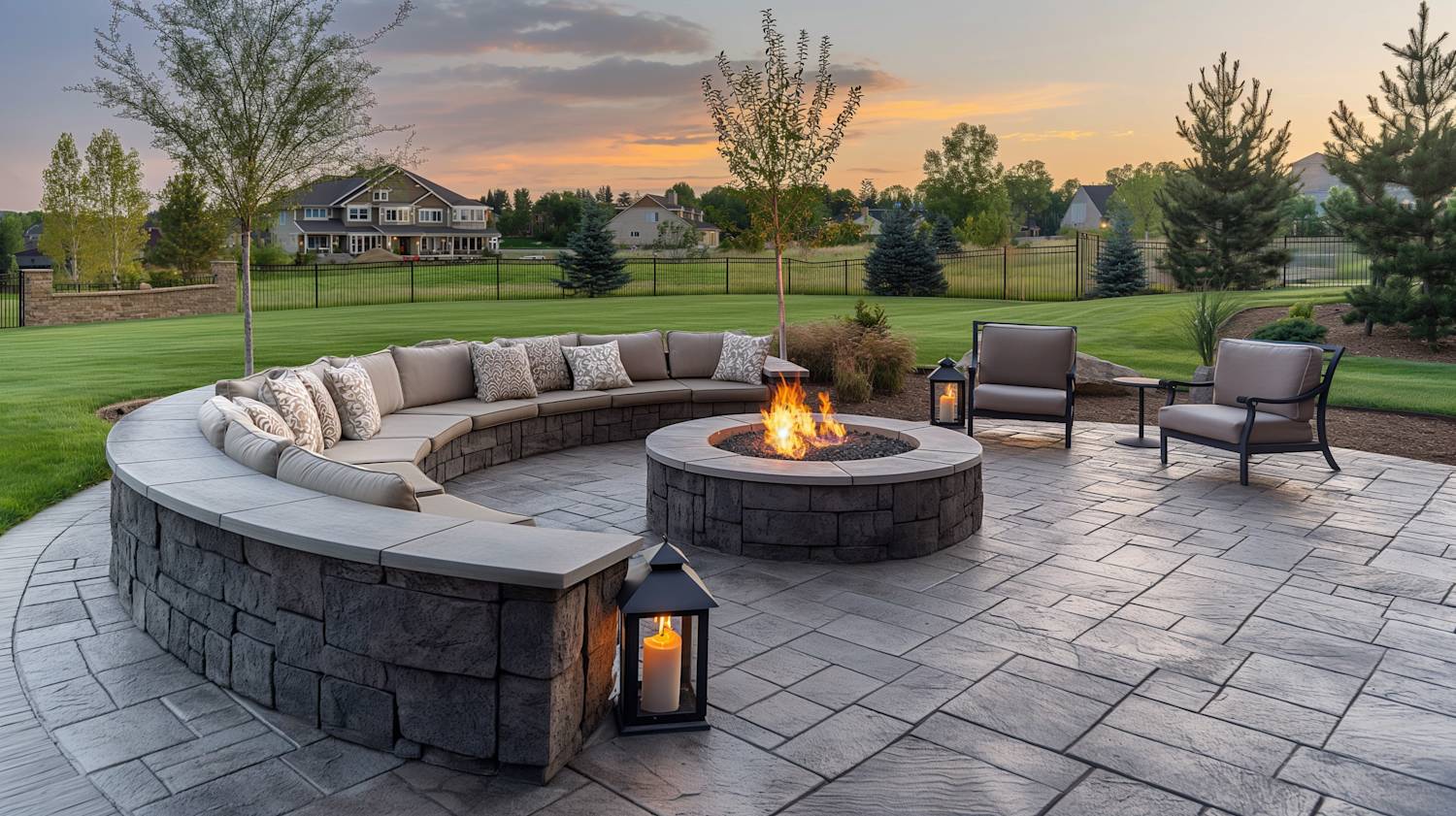 Concrete Patios - Triple R Landscaping